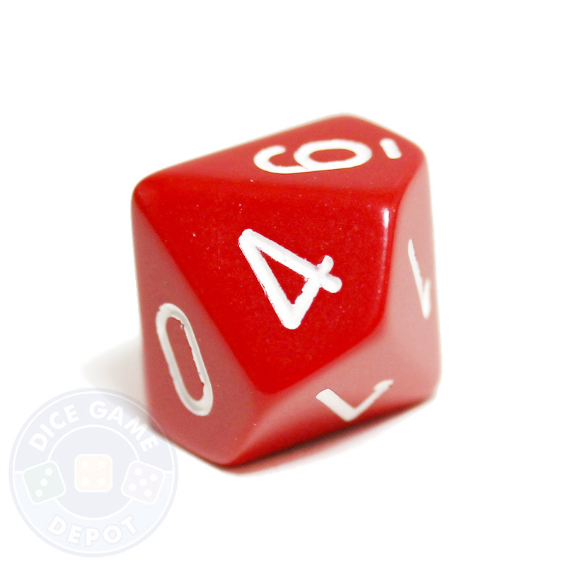 Red Dice For Sale - Singles and Sets | Dice Game Depot