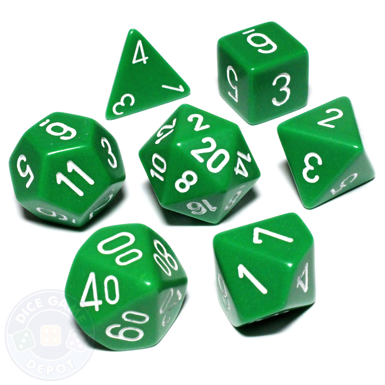 Opaque Polyhedral Dnd Dice Set Dice Game Depot