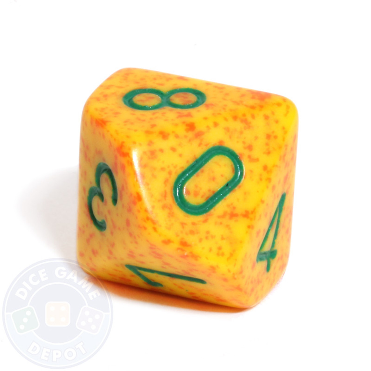 Speckled Lotus 10 Sided Dice D10 For Sale Dice Game Depot