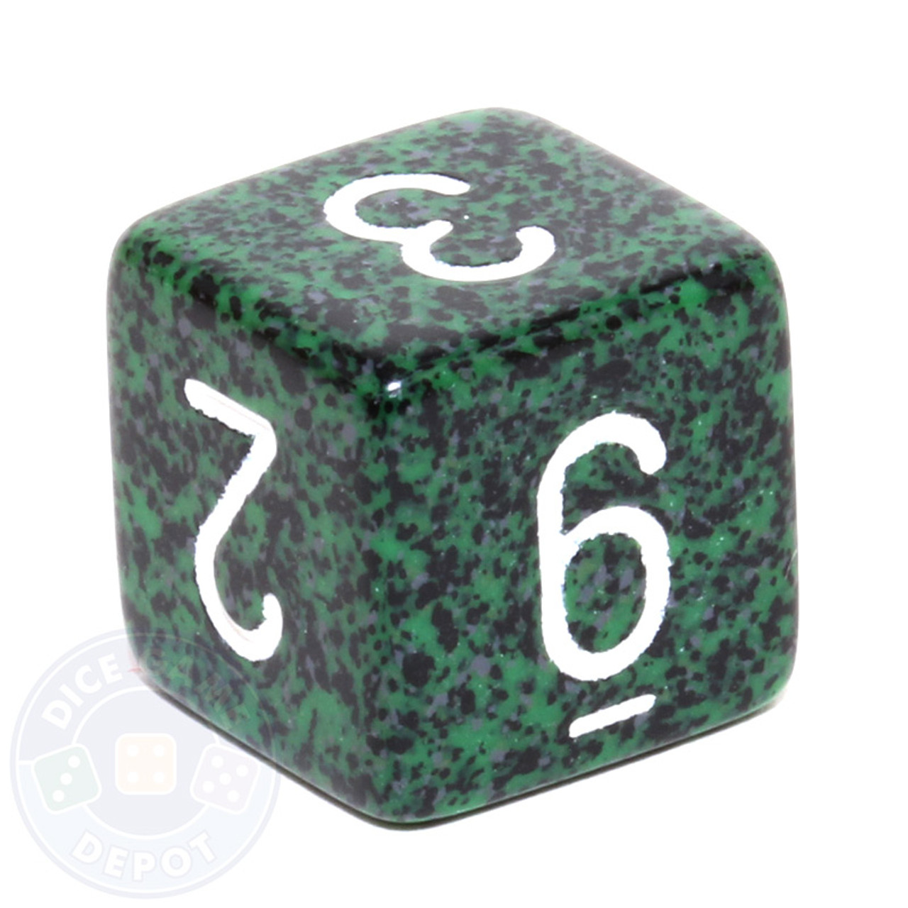 Speckled Recon 6 Sided Numeral Dice D6 Dice Game Depot
