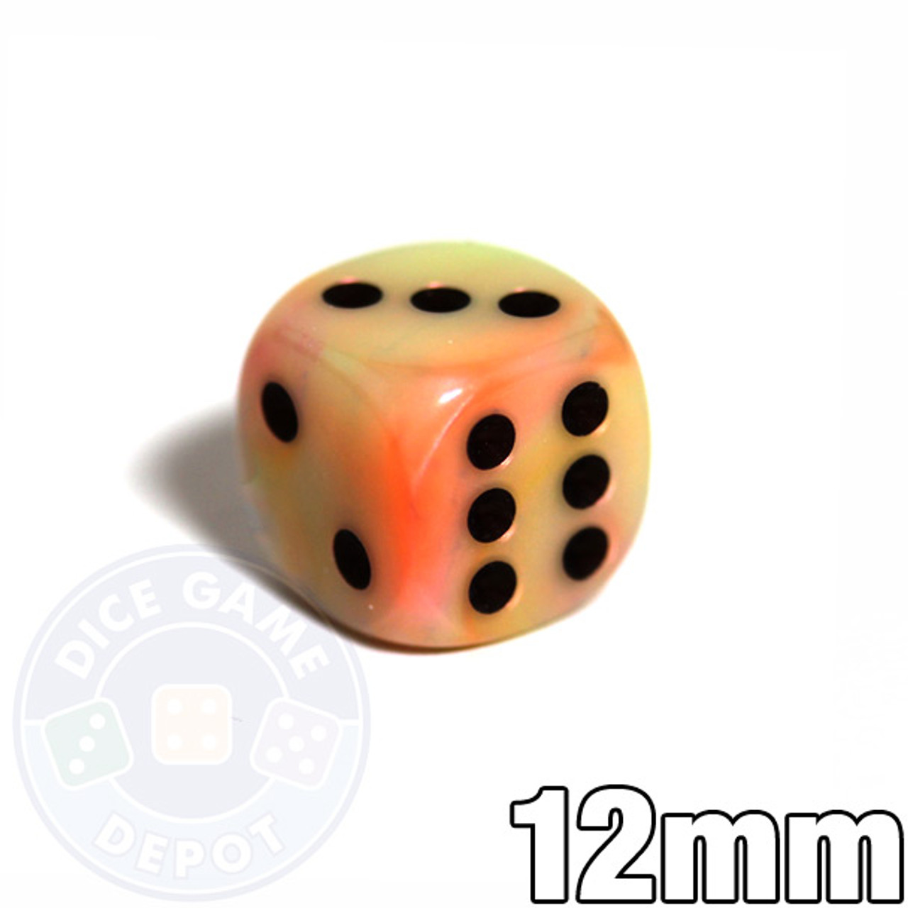 Festive Dice Circus 12mm D6 Dice Game Depot