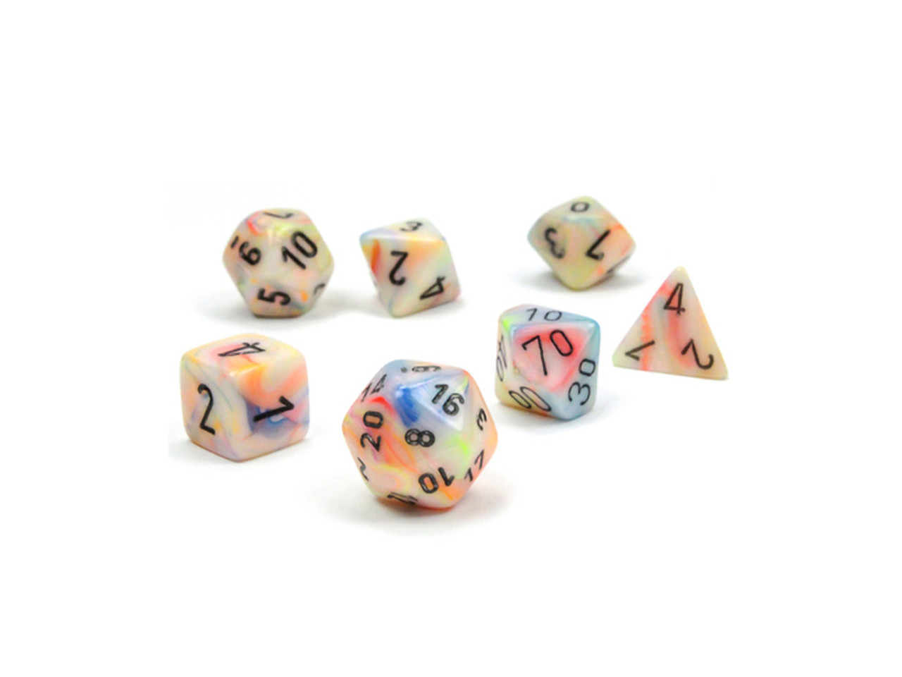 Circus Mini Festive Dnd Dice Set Dice Game Depot