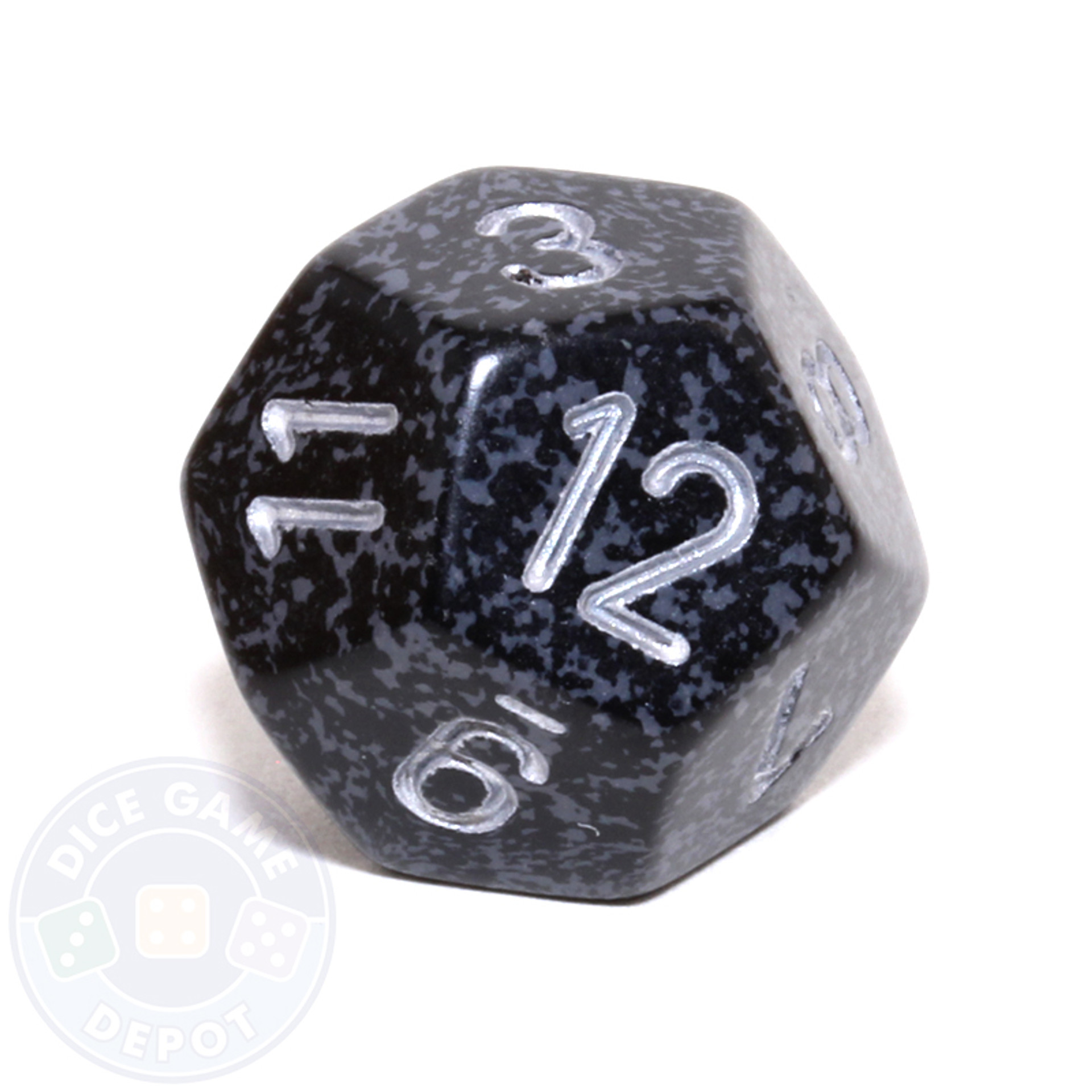 12 Sided Speckled Dice D12 Ninja Dice Game Depot