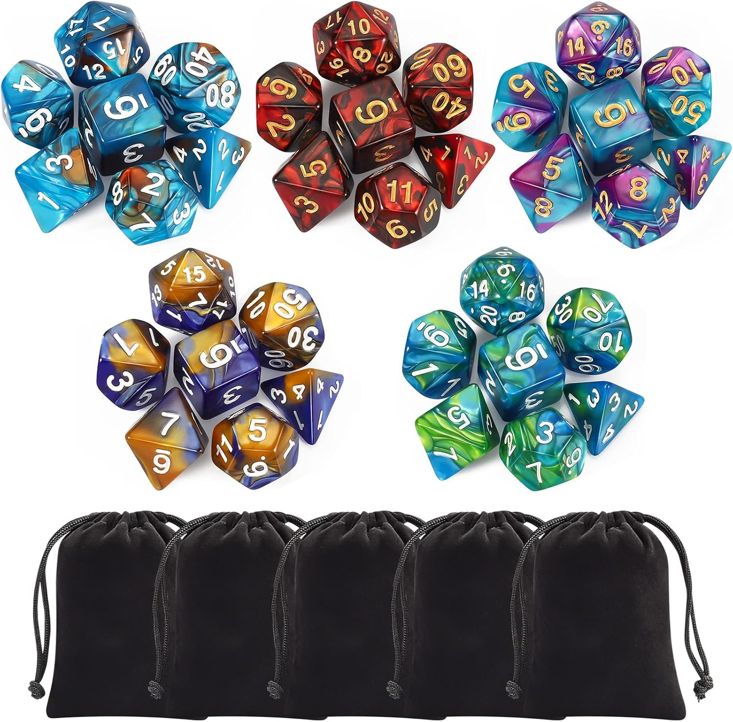 Buy Multiple DnD Dice Sets for One Low Price | Dice Game Depot