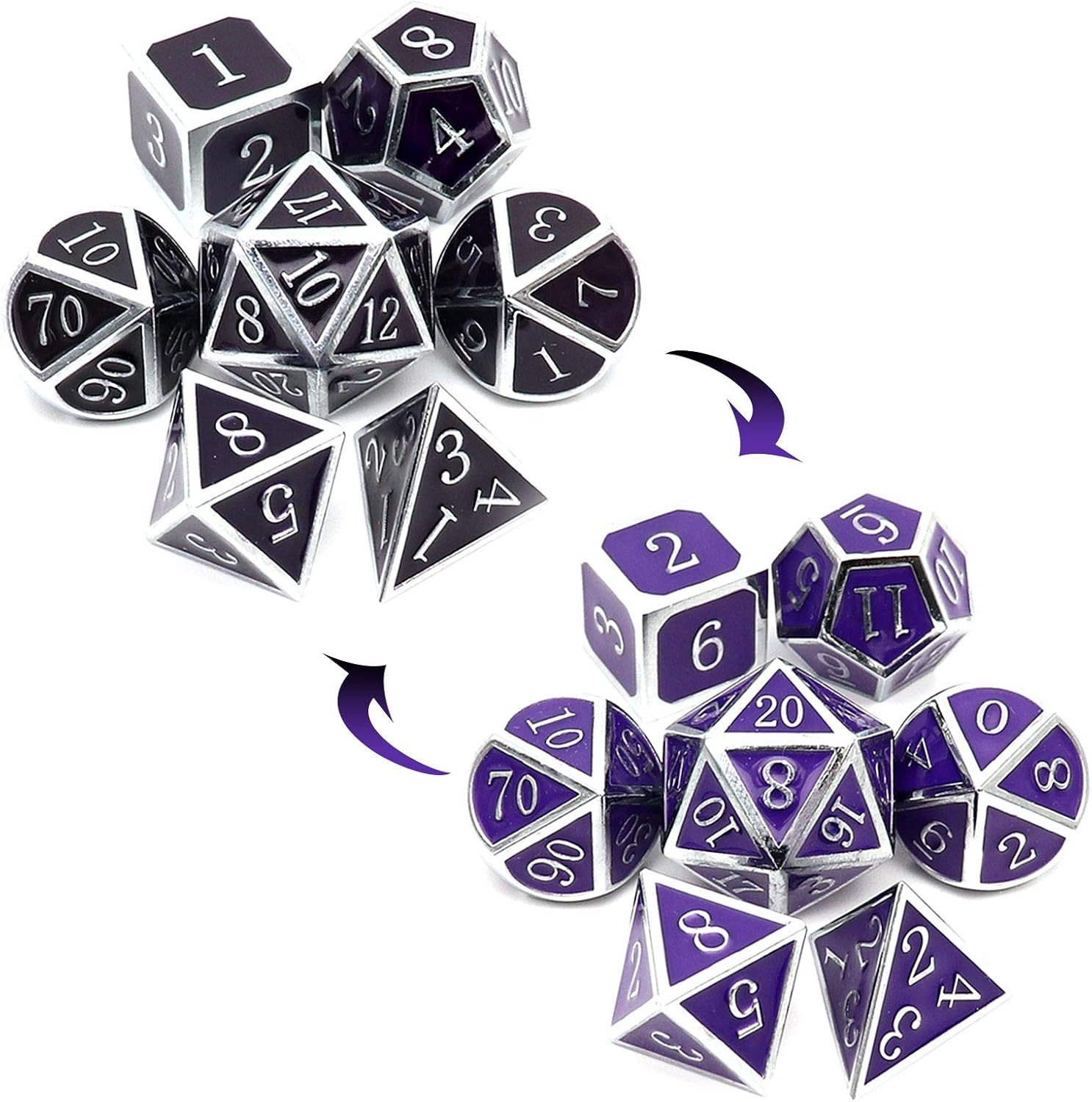 Metal Dice Sets for Sale | Dice Game Depot