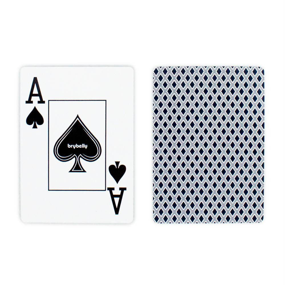 Brybelly Playing Cards - Jumbo Index - Blue - Single Deck - Dice Game Depot