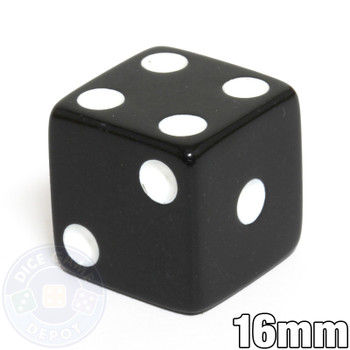 Six-sided dice (d6) - We carry a huge range of colors and styles