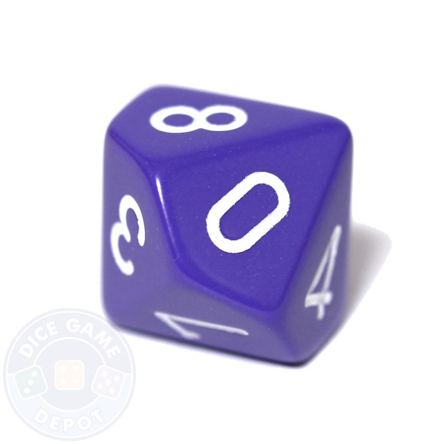 Purple Dice For Sale - Singles and Sets | Dice Game Depot