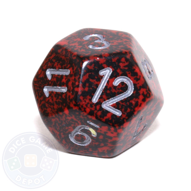 30-Sided Opaque Dice (d30) - Yellow - Dice Game Depot