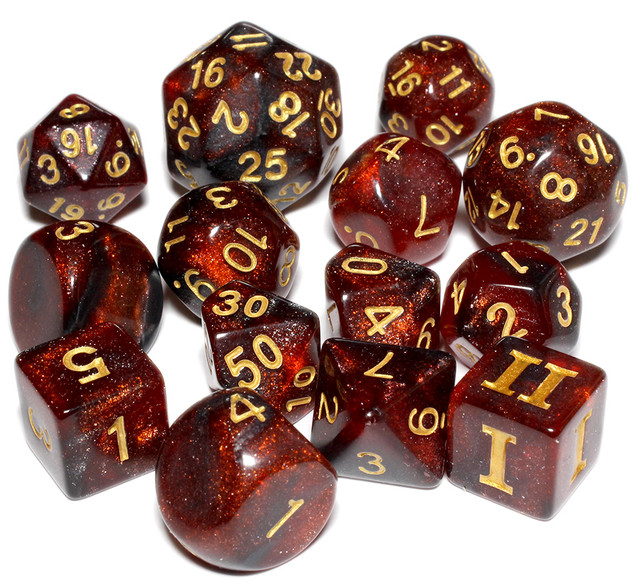 Red Dnd Dice Sets For Sale Dice Game Depot