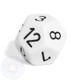 12-Sided Opaque Dice (d12) - White - Dice Game Depot