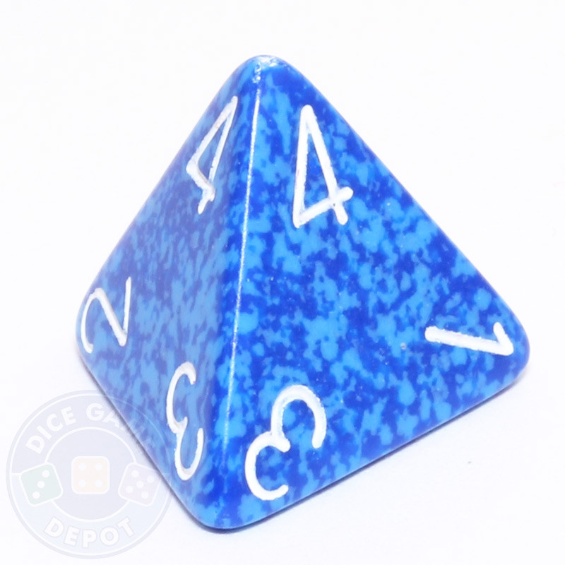 4-Sided Speckled Dice (d4) - Recon - Dice Game Depot