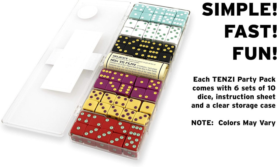 TENZI - The award-winning, lightning-quick dice game | Dice Game Depot