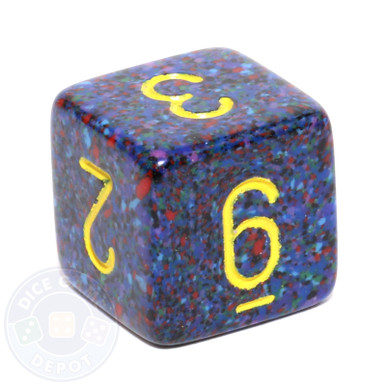 Speckled Twilight 6-Sided Numeral Dice (d6) For Sale | Dice Game Depot