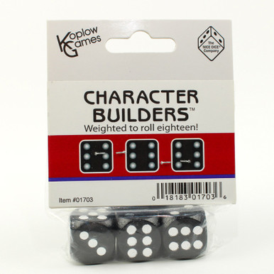 18mm Character Builders - Set of 3 - Dice Game Depot