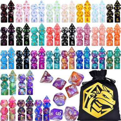 Dice Set Myriad Pack: 210 DnD Dice in 30 Complete Sets | Dice Game Depot