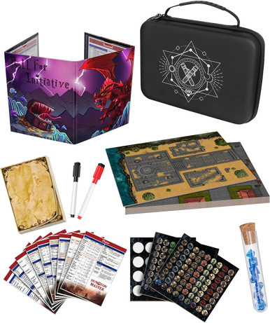 Portable Game Master Adventure Toolkit – All‑in‑One Travel DM Kit
