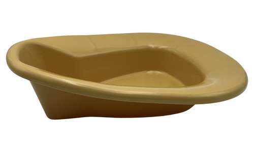 Stackable Commode Bedpan Gold 50/Case
