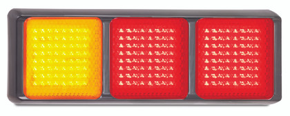 Caravan Friendly Stop, Tail & Indicator LED Triple Light Multi-Volt 12v ...