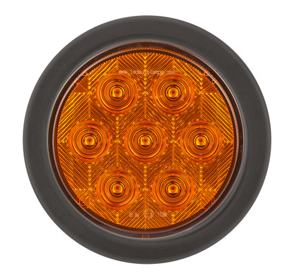 Indicator Light Round. Multi-Volt 12v & 24v Blister Single Pack. LED ...