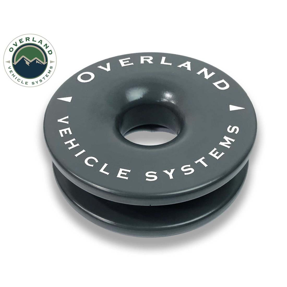 Recovery Snatch Ring 4.00" 41,000 lb. Gray With Storage Bag