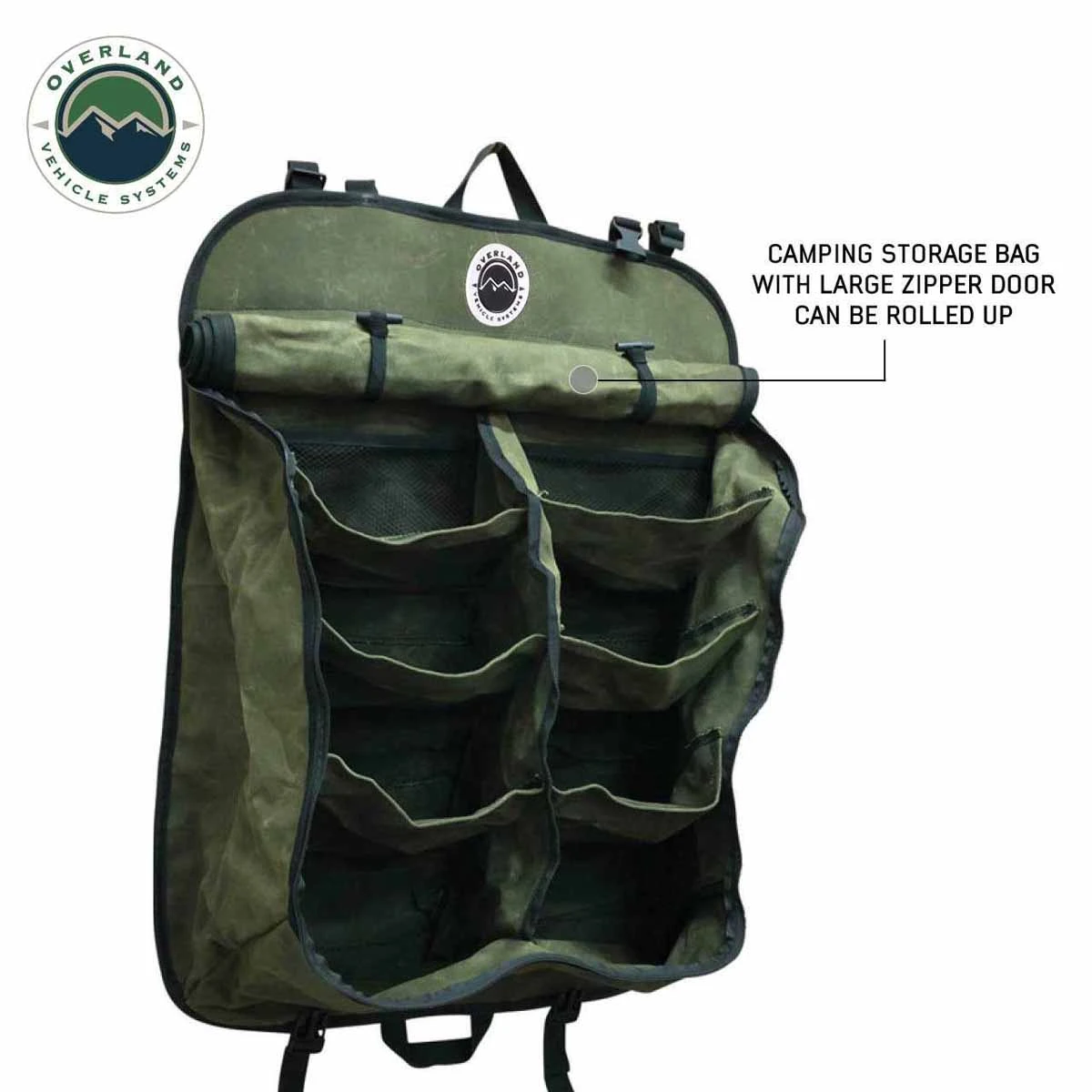 Camping Gear Storage Bag - #16 Waxed Canvas Outdoor Organizer