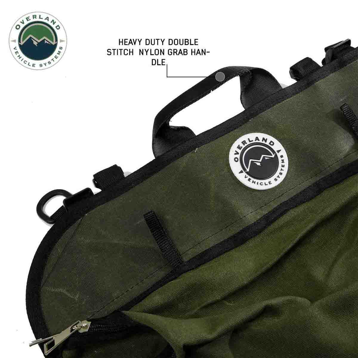 Camping Gear Storage Bag - #16 Waxed Canvas Outdoor Organizer