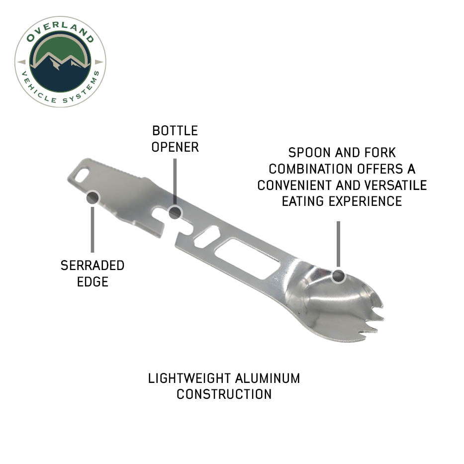 Camping Cutlery Spork - Multi-Functional Kitchen Tool