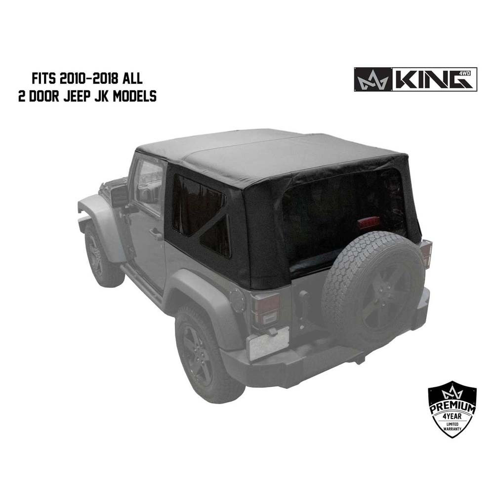 Replacement Soft Top Jeep Wrangler JK 2 Door 2010-2018