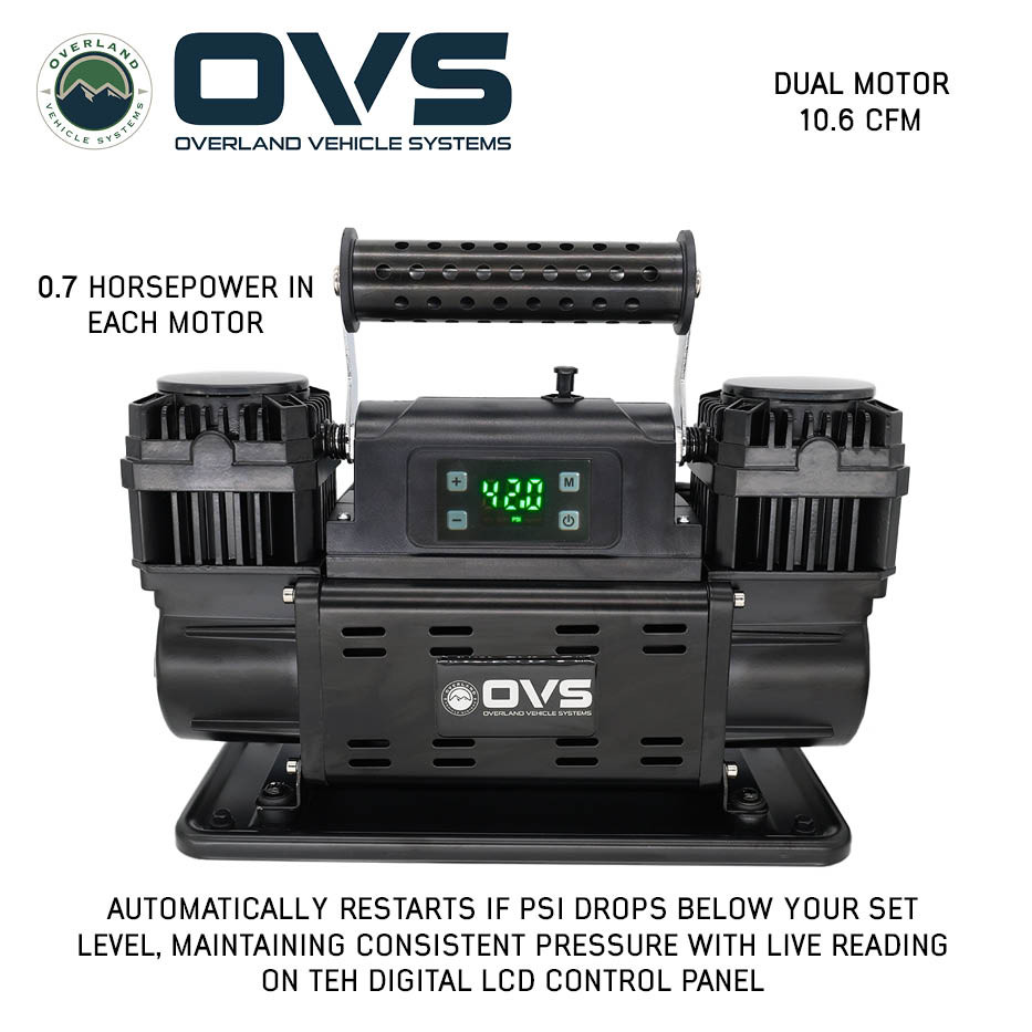 EGOI Portable Single Motor Air Compressor System