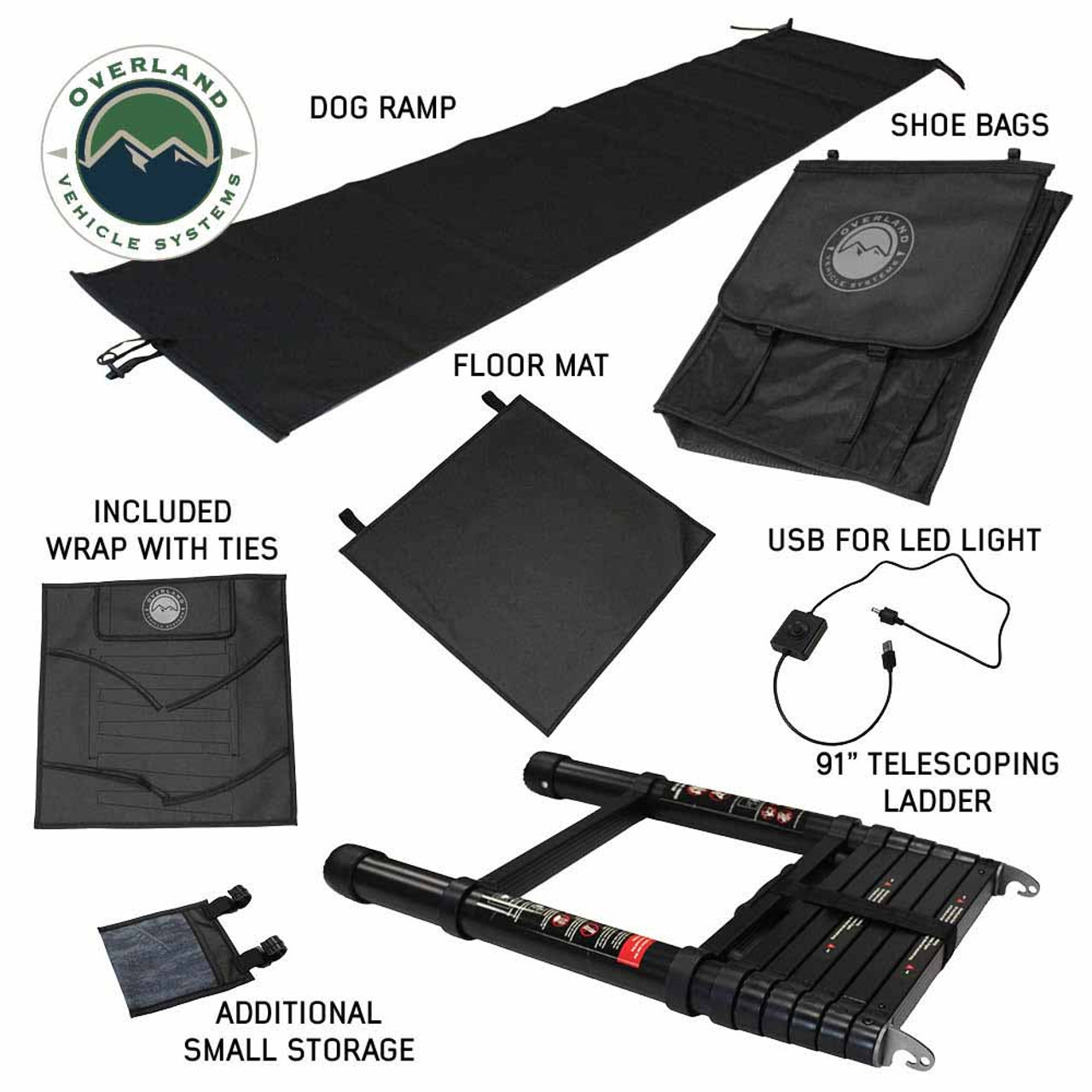 XD Lhotse Clamshell Aluminum Hard Shell Roof Top Tent