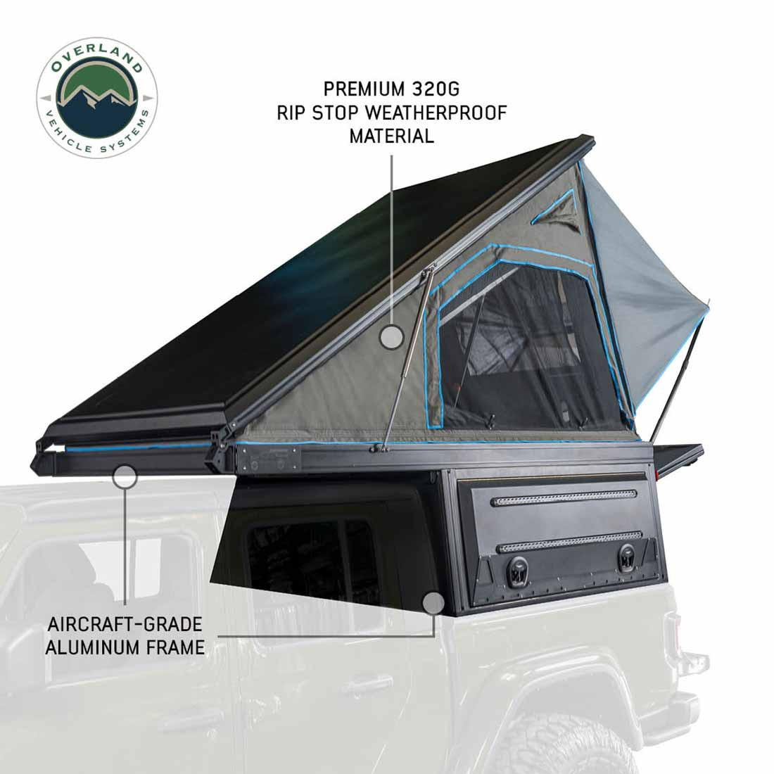 MagPak - Camper Shell Roof Top Tent Combo