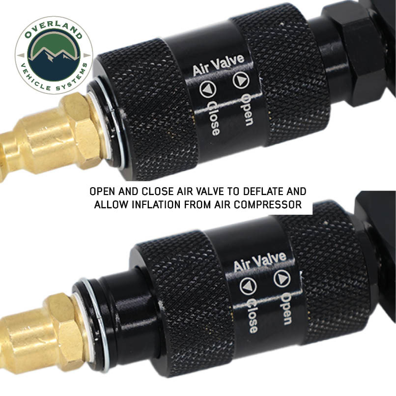 Quick Flate Tire Inflation/Deflation 2 or 4 Tire System