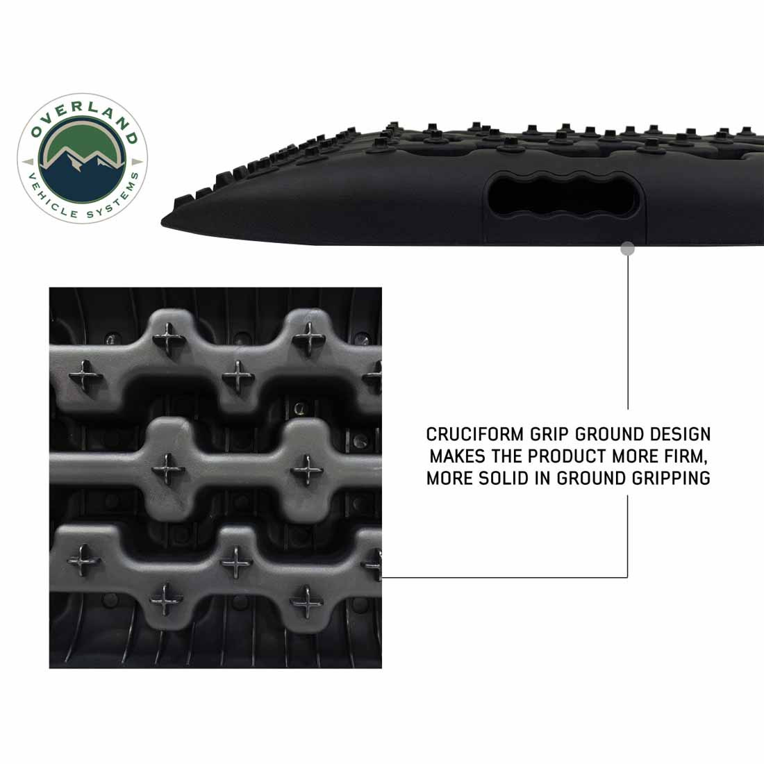 Recovery Ramps for 4WDs: Gray/Black Universal & Storage Bag