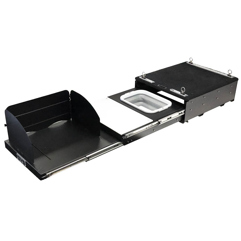 Overland Camp Cargo Box Kitchen for SUV with Slides
