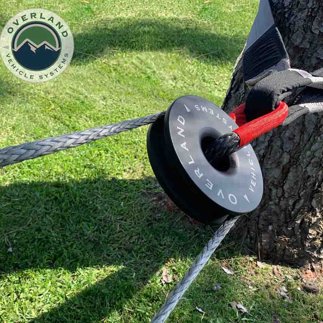Recovery Snatch Ring 6.25" 45,000 lb. Black With Storage Bag