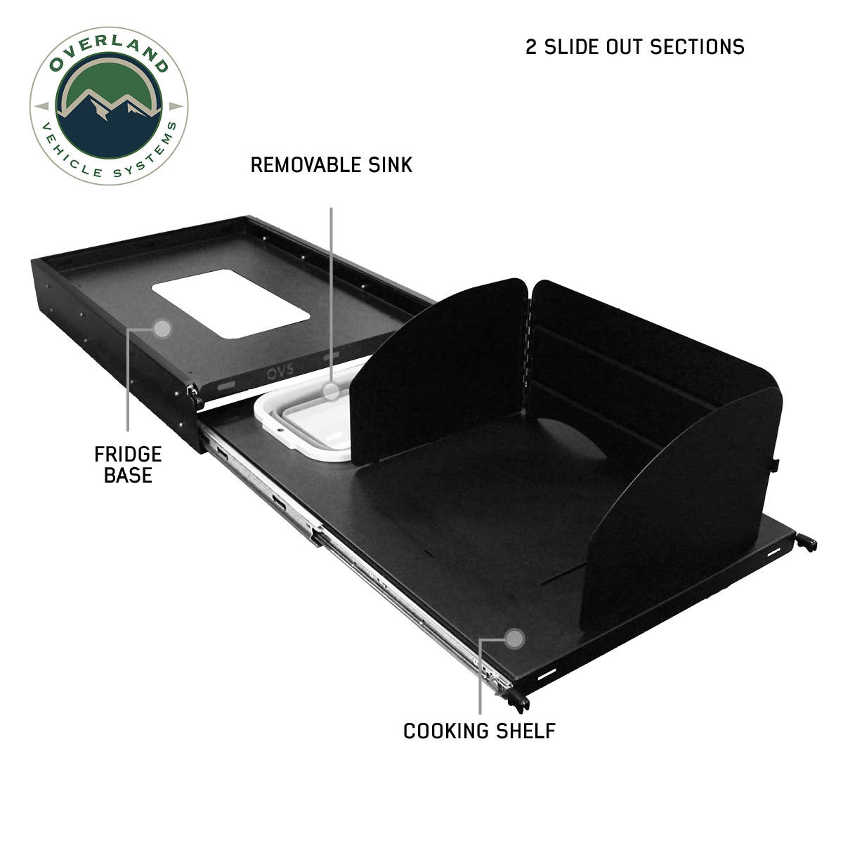 Large Refrigerator Tray and Sink Slide | Refrigerator Slide