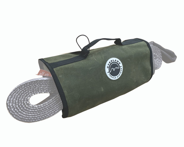 Rolled Socket Organizer Storage Bag - #16 Waxed Canvas