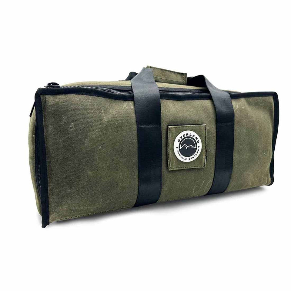 Rolled Socket Organizer Storage Bag - #16 Waxed Canvas