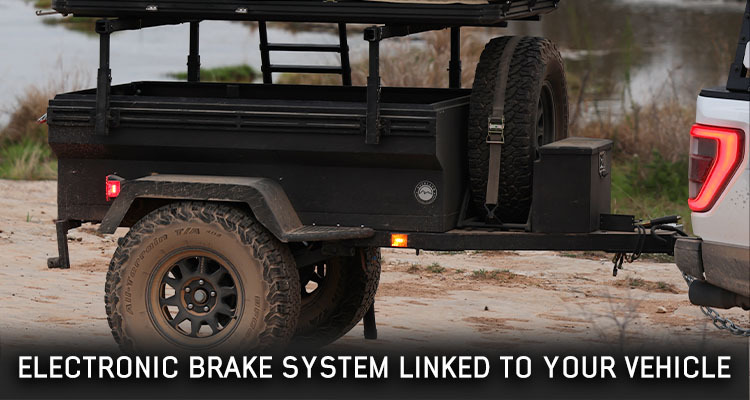 Off Road Trailer - With Full Articulating Suspension