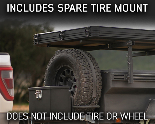 Off Road Trailer - With Full Articulating Suspension