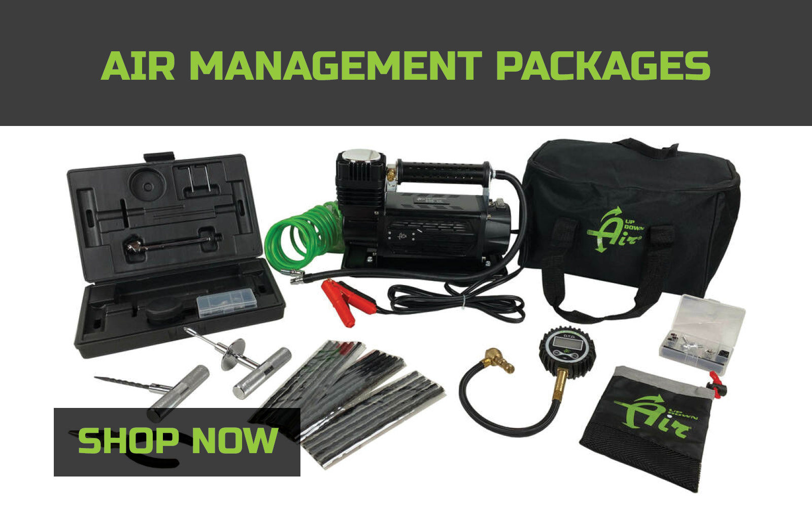 Up Down Air | Portable and On Board Air Management