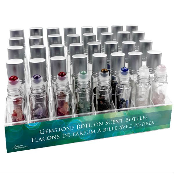 Essential Oil Roller Bottle - Assorted 40 with Display - Nature's ...