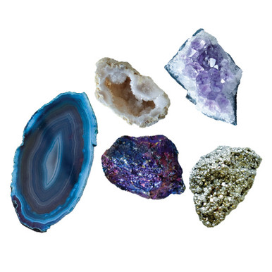 Mineral Magnets - Assorted (36) | Nature’s Expression Canadian Wholesale
