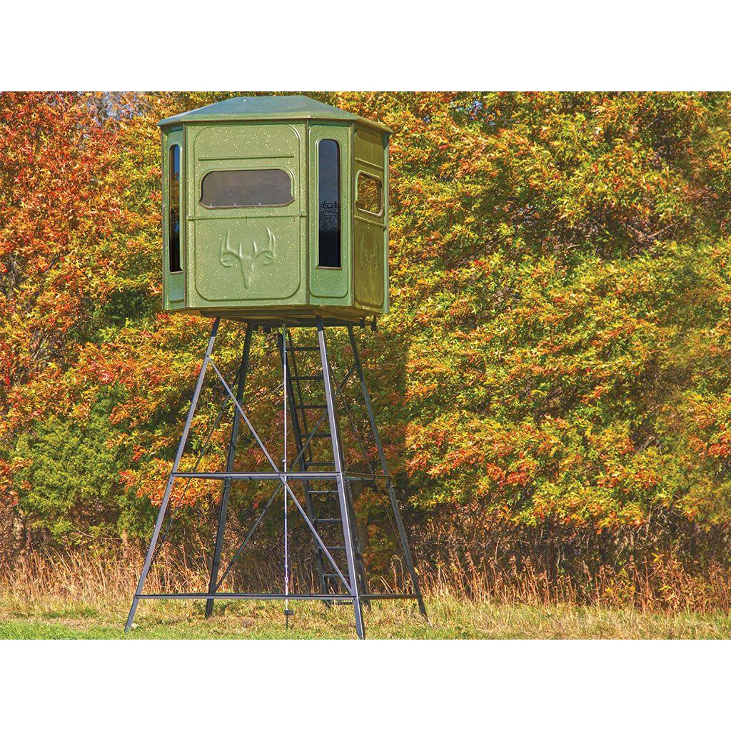 Redneck Buck Palace Platinum 6x6 360 Box Blind - Presleys Outdoors
