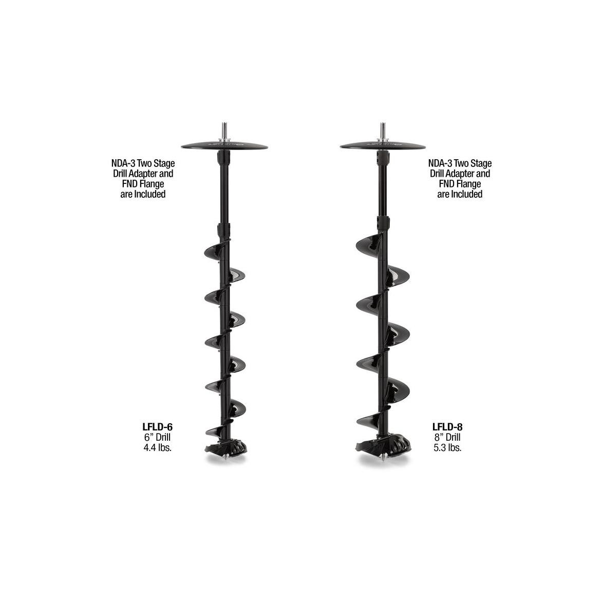 StrikeMaster Lite-Flite Lazer Drill Auger 6" - Presleys Outdoors