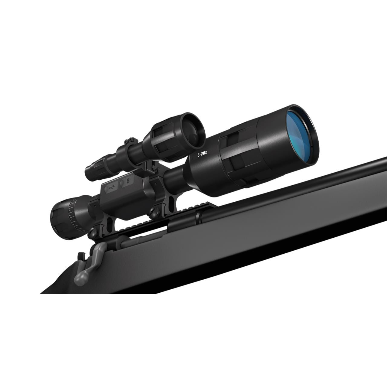 ATN Corp X-Sight 4K Pro 5-20X Smart Ultra HD Day & Night Vision Rifle ...