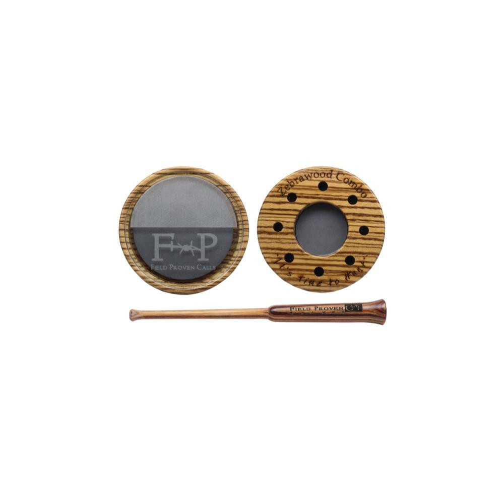 Field Proven Zebrawood Combo Turkey Pot Call - Presleys Outdoors