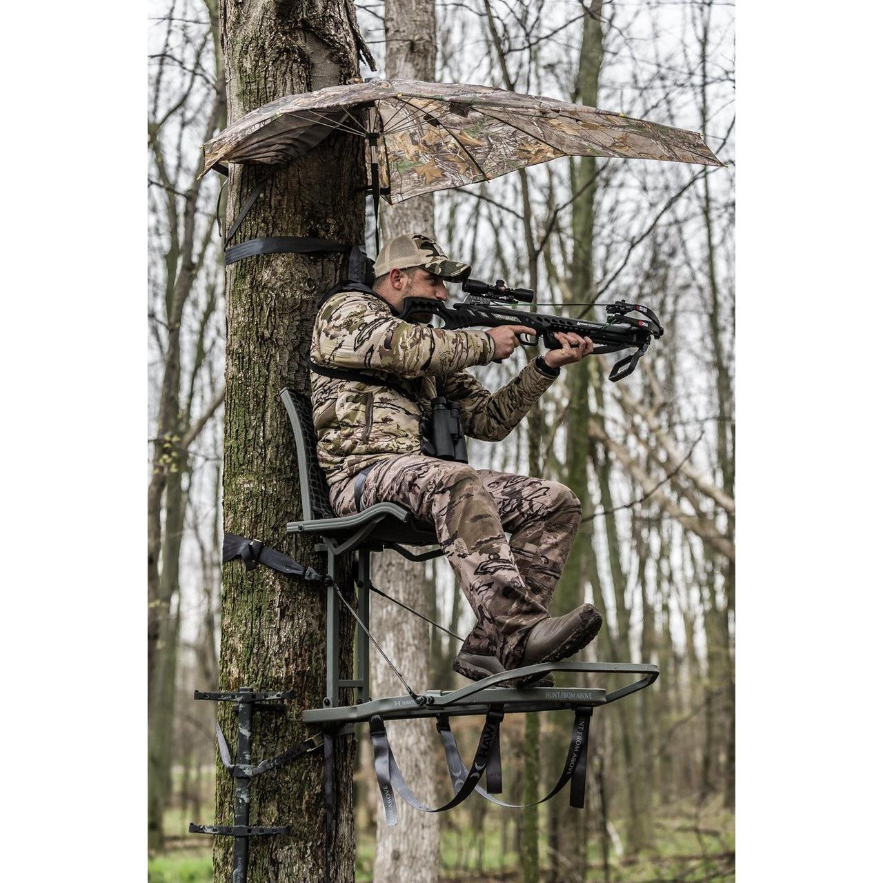 Hawk Helium Kickback LVL Hang-On Treestand - Presleys Outdoors
