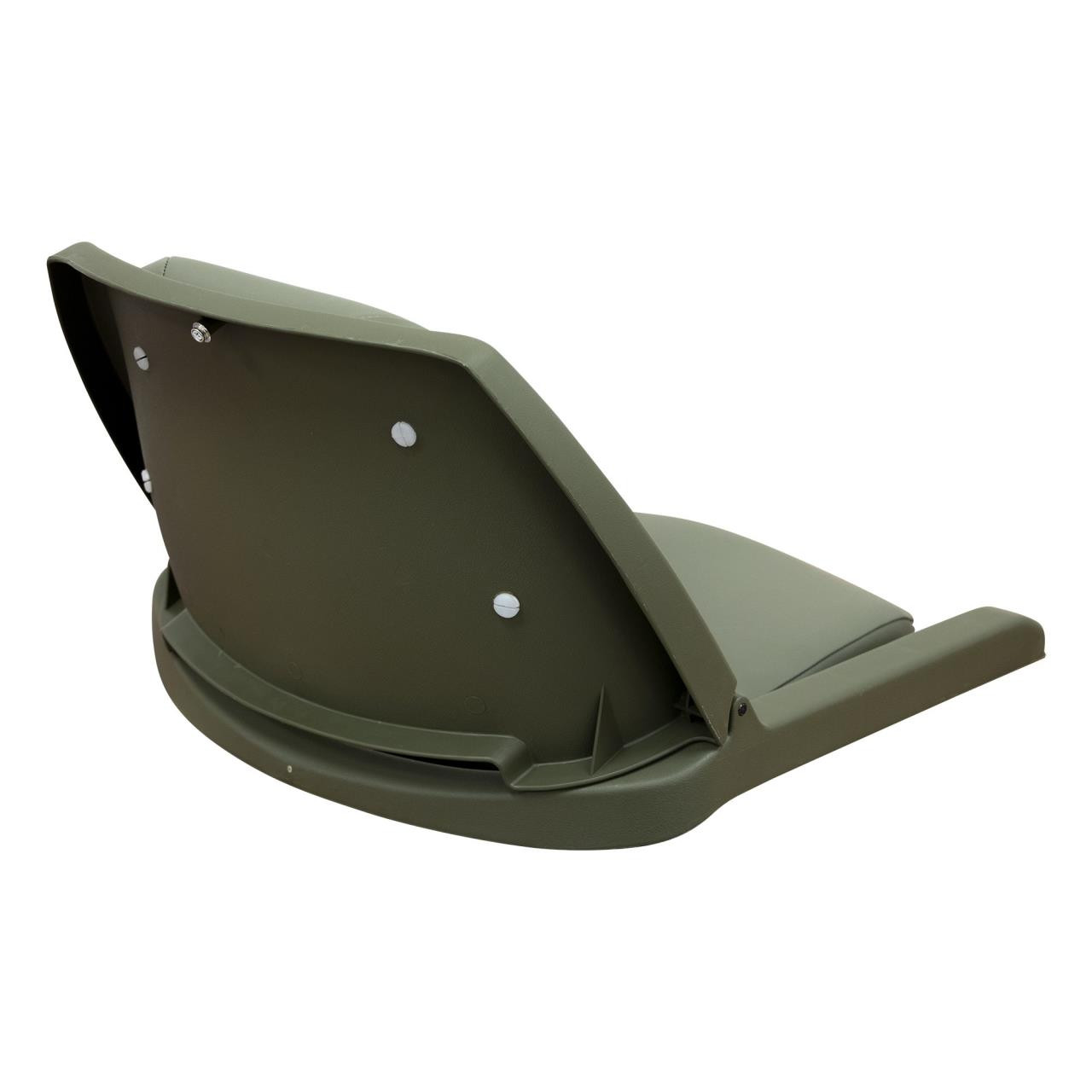 Wise Cushioned Molded Plastic Shell Fold Down Seat - ODG/Green Shell ...